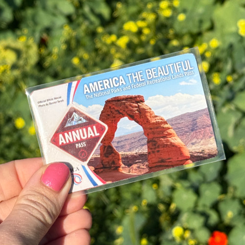 Arches National Park Pass Sleeve | Park Pouches