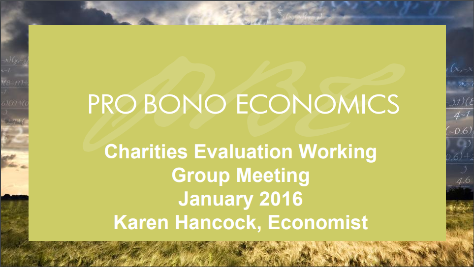 Pro Bono Economics