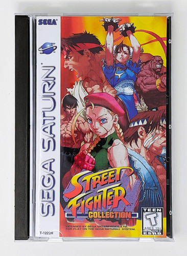Street Fighter Collection Sega Saturn Reproduction | Muslhed's Retro Game