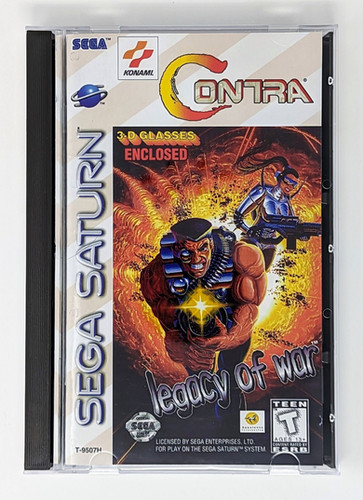 Contra: Legacy of War Sega Saturn Reproduction | Muslhed's Retro Game