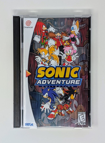 Sonic Adventure Collection Sega Dreamcast Reproduction. | Muslhed's ...