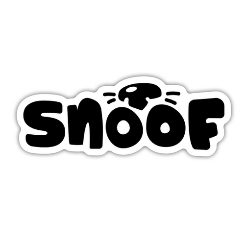SNOOF Sticker | connectingwithdogs