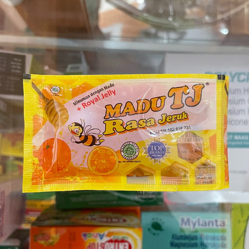 Madu TJ sachet rasa jeruk | Apotek Dale
