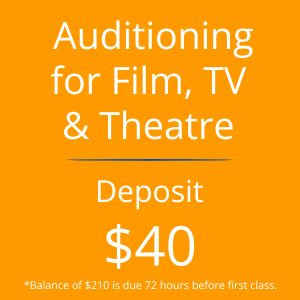Aud - Mar - Dep | San Diego Acting Classes