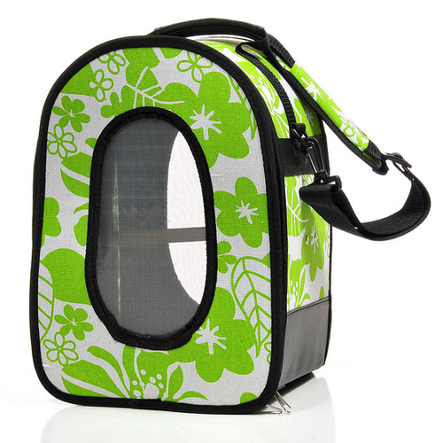 A&E - (Green) Large Soft Sided Carrier - The Voyager | Exotic Pet Birds