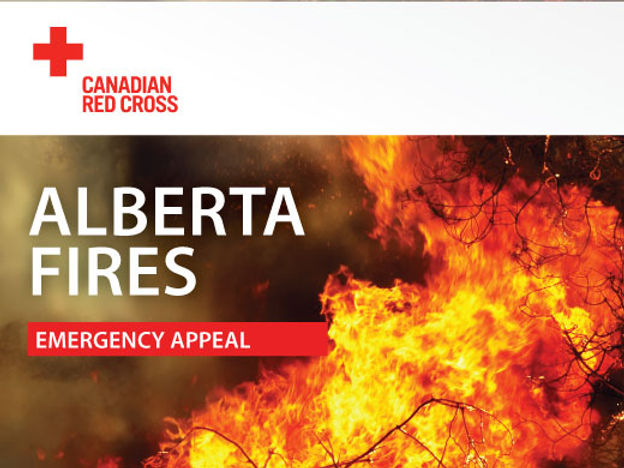 Red Cross Alberta Fires Emergency Appeal
