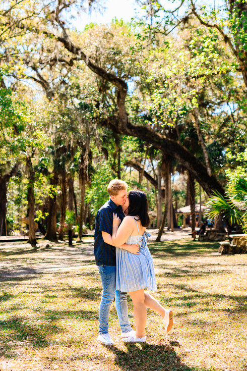 Emma + Austin | Engagement Session | Hillsborough River State Park