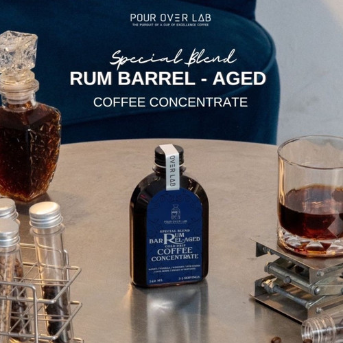 Special Blend Rum Barrel-Aged Cold Drip Coffee Concentrate | POUR OVER LAB | Pour Over Lab