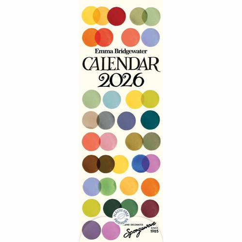 Emma Bridgewater, 2026 Slim Wall Calendar by Carousel Calendars | The ...