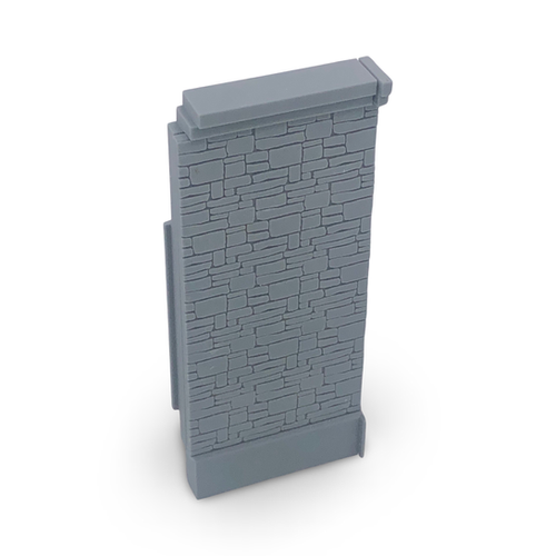 Model Railroad Retaining Wall - HO Scale Outside Starter Panel Kit ...
