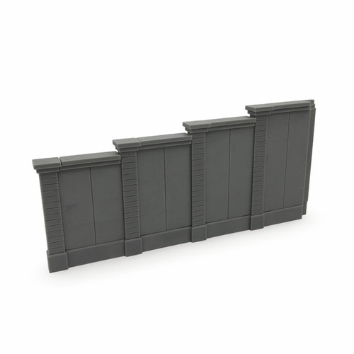 Retaining Wall - HO Scale Starter Kit (Concrete) | Cecil Scale Models