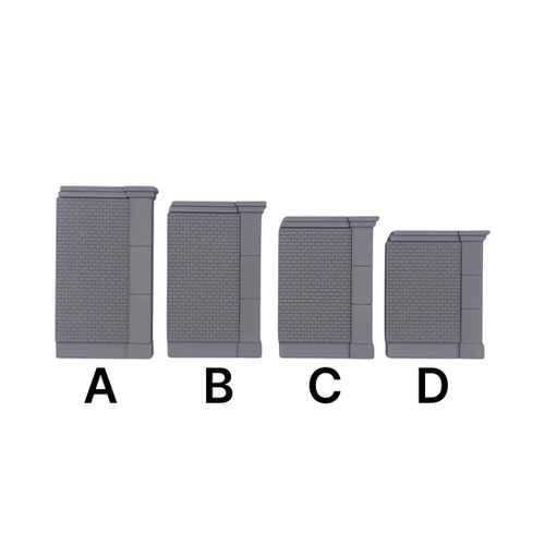 Model Railroad Retaining Wall - HO Scale Individual Expansion Panel Kit ...