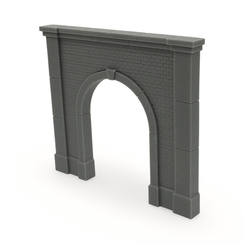 Model Railroad Brick Tunnel Portal - HO Scale Single Track (Brick ...