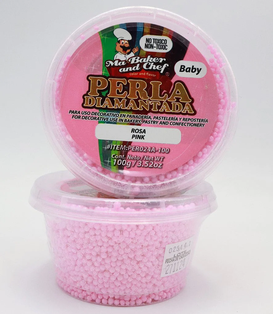 Perla Rosa Diamantada | Elmolinousa