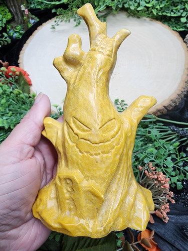 Yellow Jade Ghost Tree | witchywares