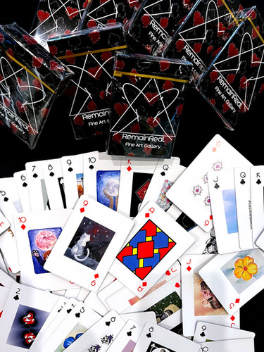 "4 Of A Kind" Standard Poker Deck | RemainReal Copy