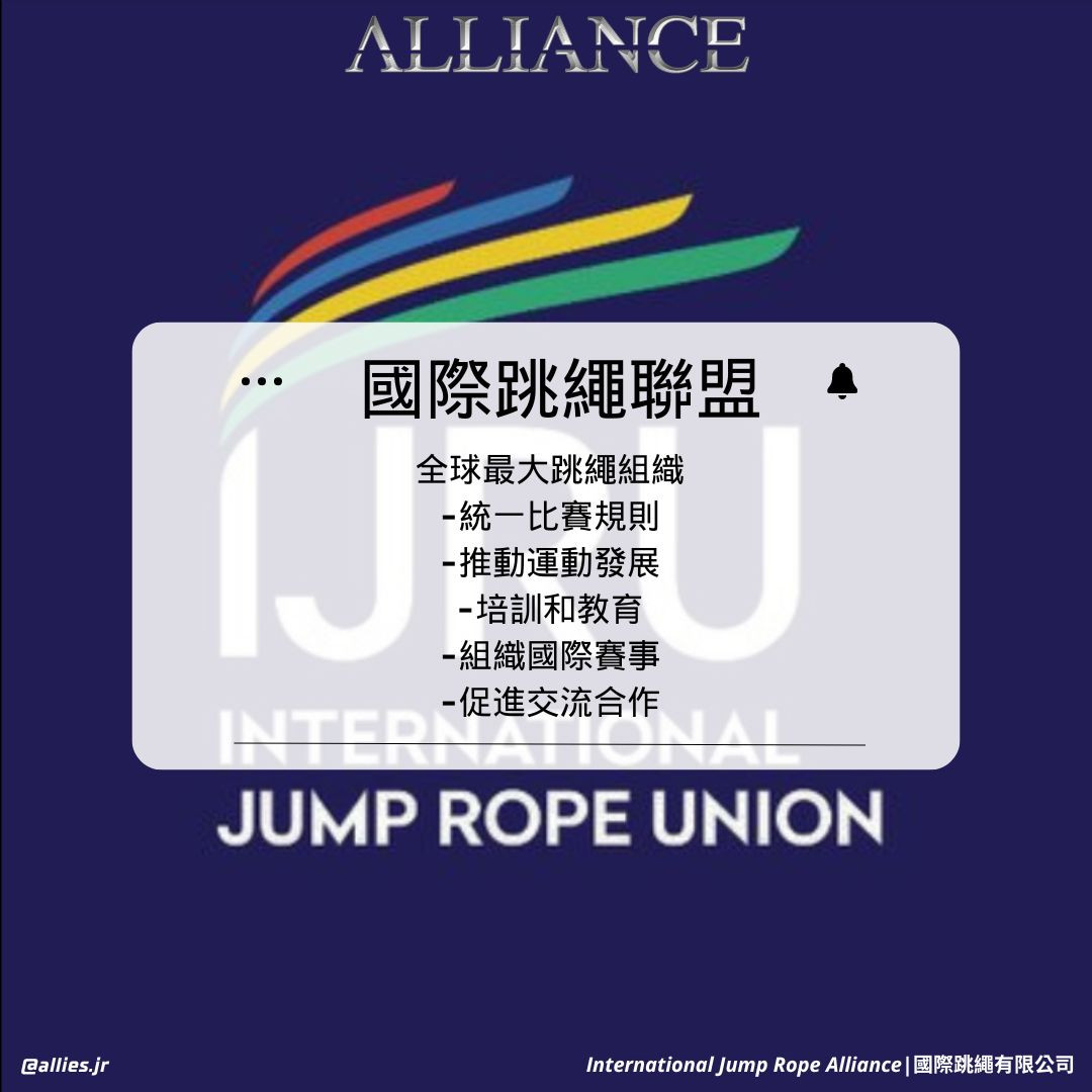了解 IJRU：國際跳繩聯盟的角色和影響