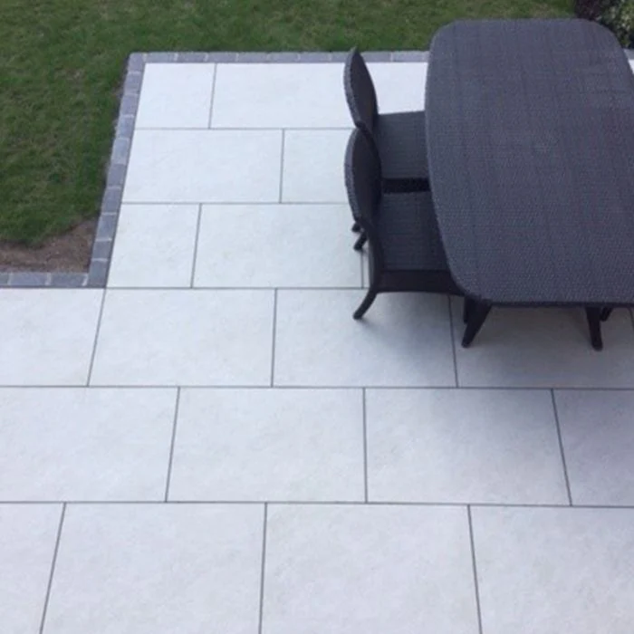Quark White Outdoor Porcelain Paving Tiles - 900x600 - 22sqm - 20mm ...
