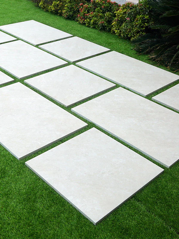 Quark White Outdoor Porcelain Paving Tiles - 900x600 - 22sqm - 20mm ...