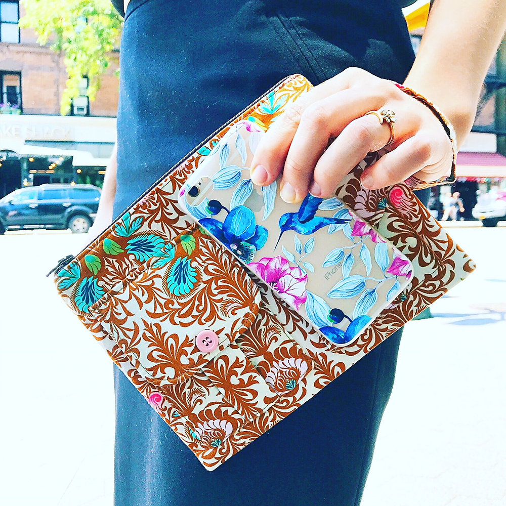 Handmade Wristlets and iPhone Wallets for Women