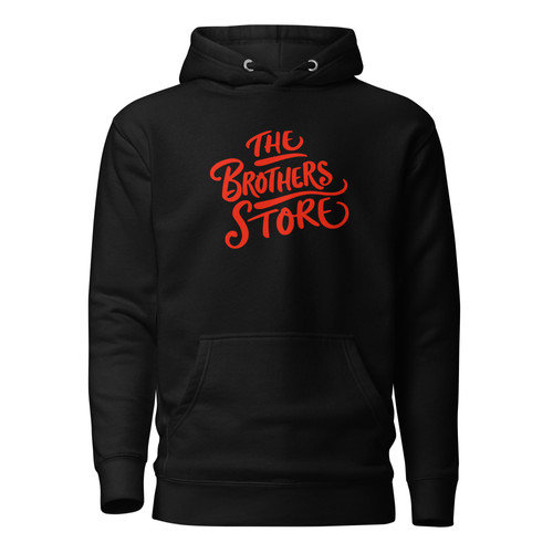 THE BROTHERS STORE RED LOGO Hoodie | The Brothers Store