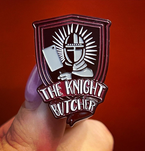 TKB Enamel Pin | The Knight Butcher