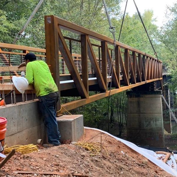 THE ALCOVY RIVER BRIDGE IS NOW COMPLETE AND 14.25 MILES OF CONTINUOUS ...