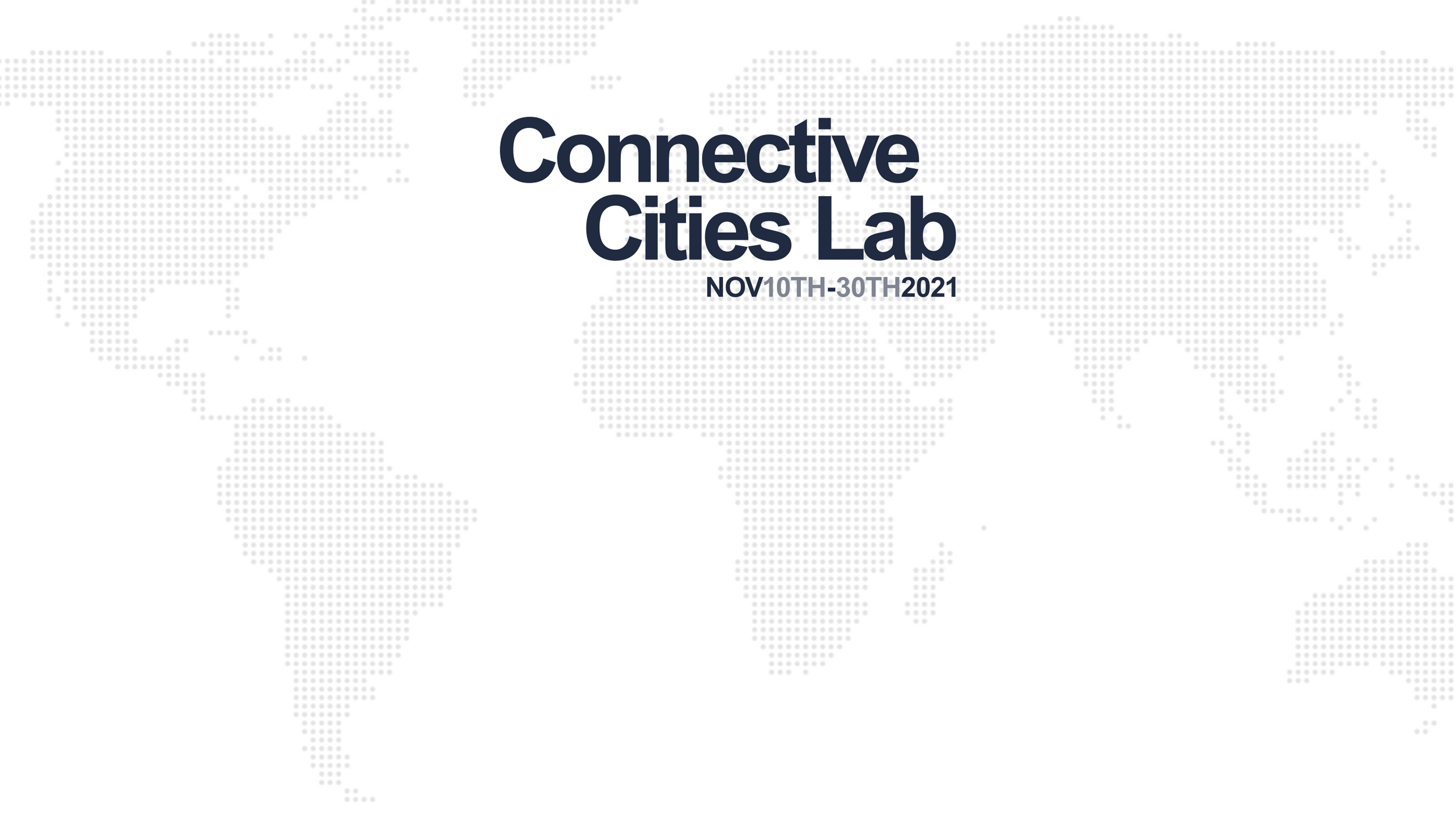 los rethinkers | Conncective Cities LAB
