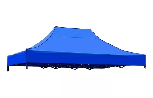 Toldo plegable 4,5x3 Azul | Easyrack