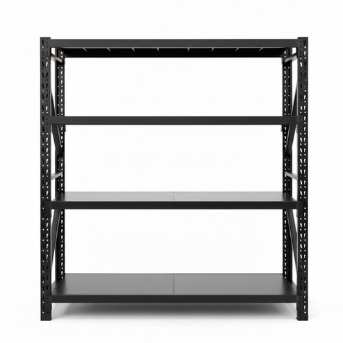 Estante Metálico Rack Negro 200x200x60cm 800kg | Easyrack