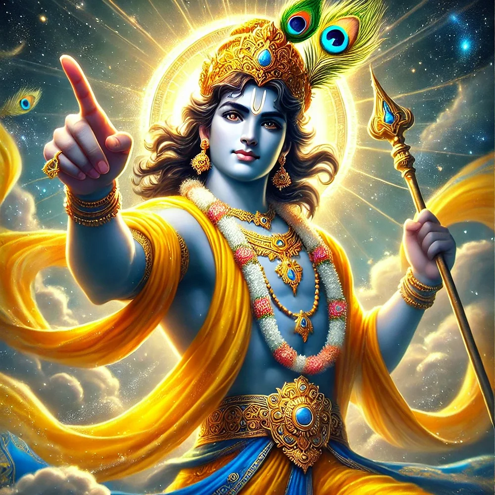 Yada Yada Hi Dharmasya - Shloka from the Bhagavad Gita