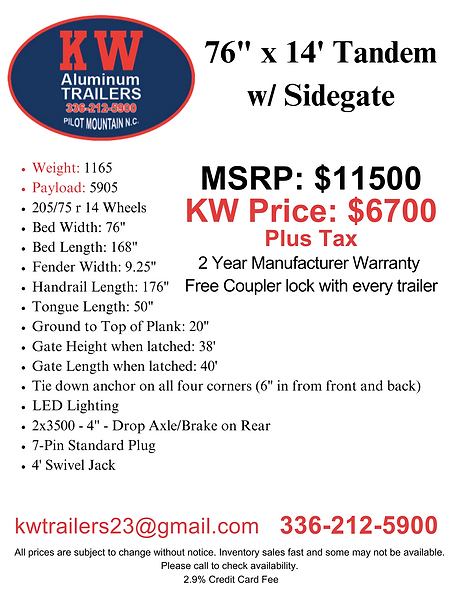 Trailers | Kw Trailers