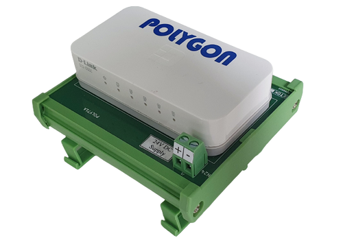 DIN Rail Mountable Ethernet Switch | Invotec