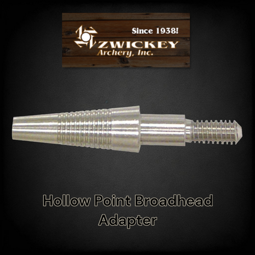 Zwickey Hollow Point Broadhead Adapter | Boone Archery Canada