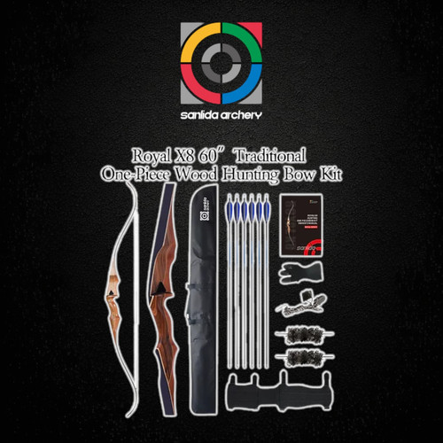 Sanlida X8 60" Royal Recurve Kit | Boone Archery Canada