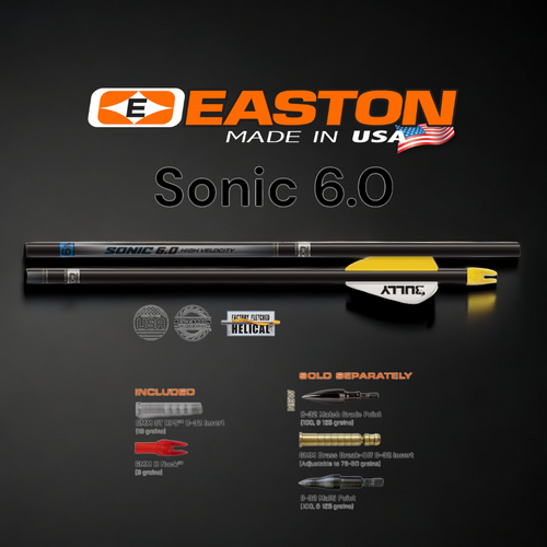 Easton Sonic 6.0 Arrows - Buy Online | Boone Archery