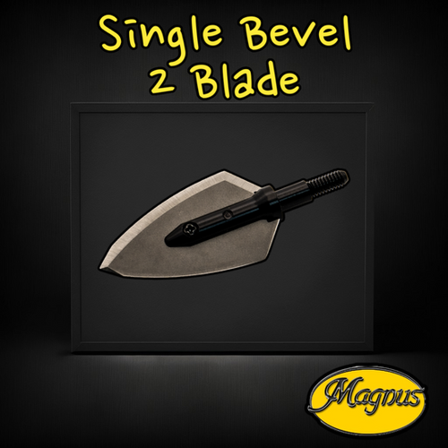 Magnus Single Bevel Broadhead | Boone Archery Canada
