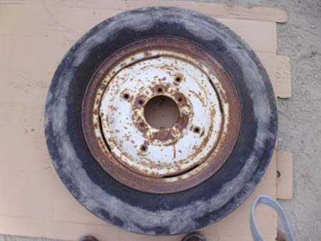 Ford 4000 Front Wheels | Pocock