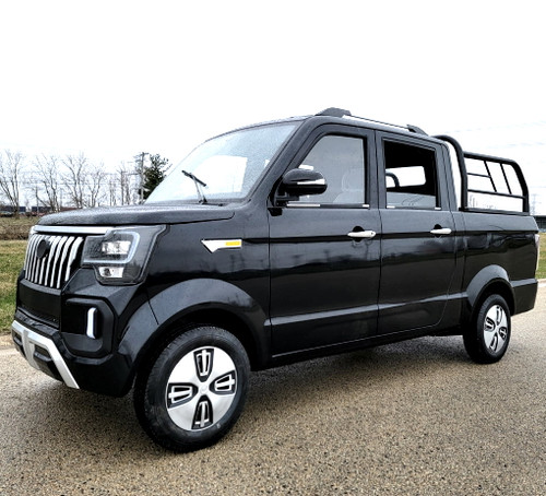 LSV Four Pass. Electric Coco Truck Low Speed Vehicle Golf Cart - Black ...