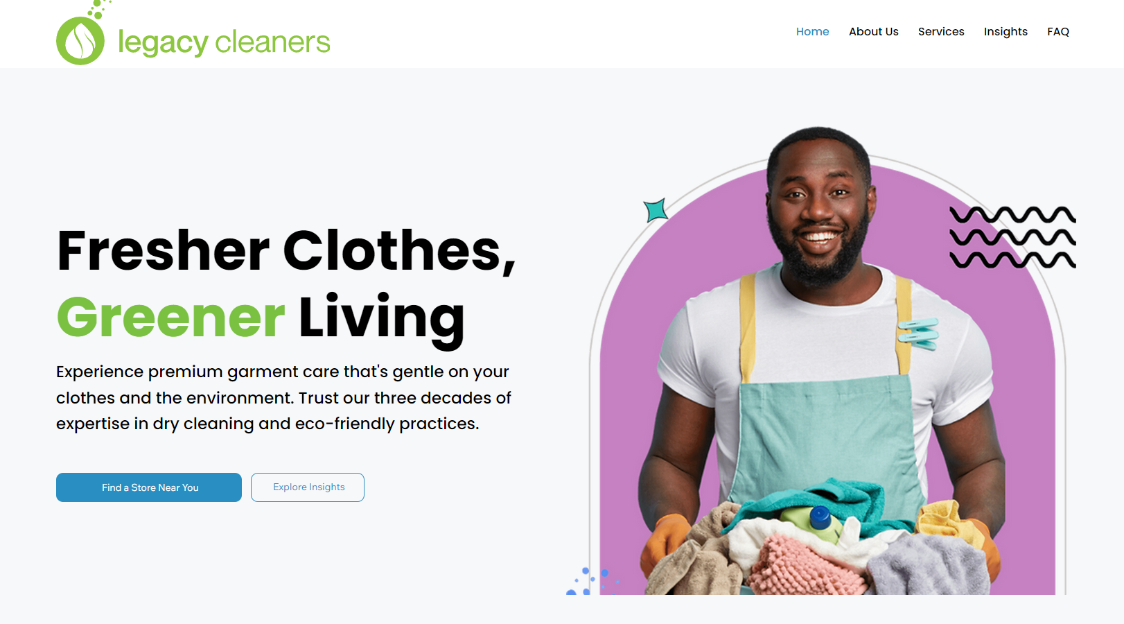 Legacy Cleaners | Eco-Friendly Dry Cleaning Services | San Diego, CA