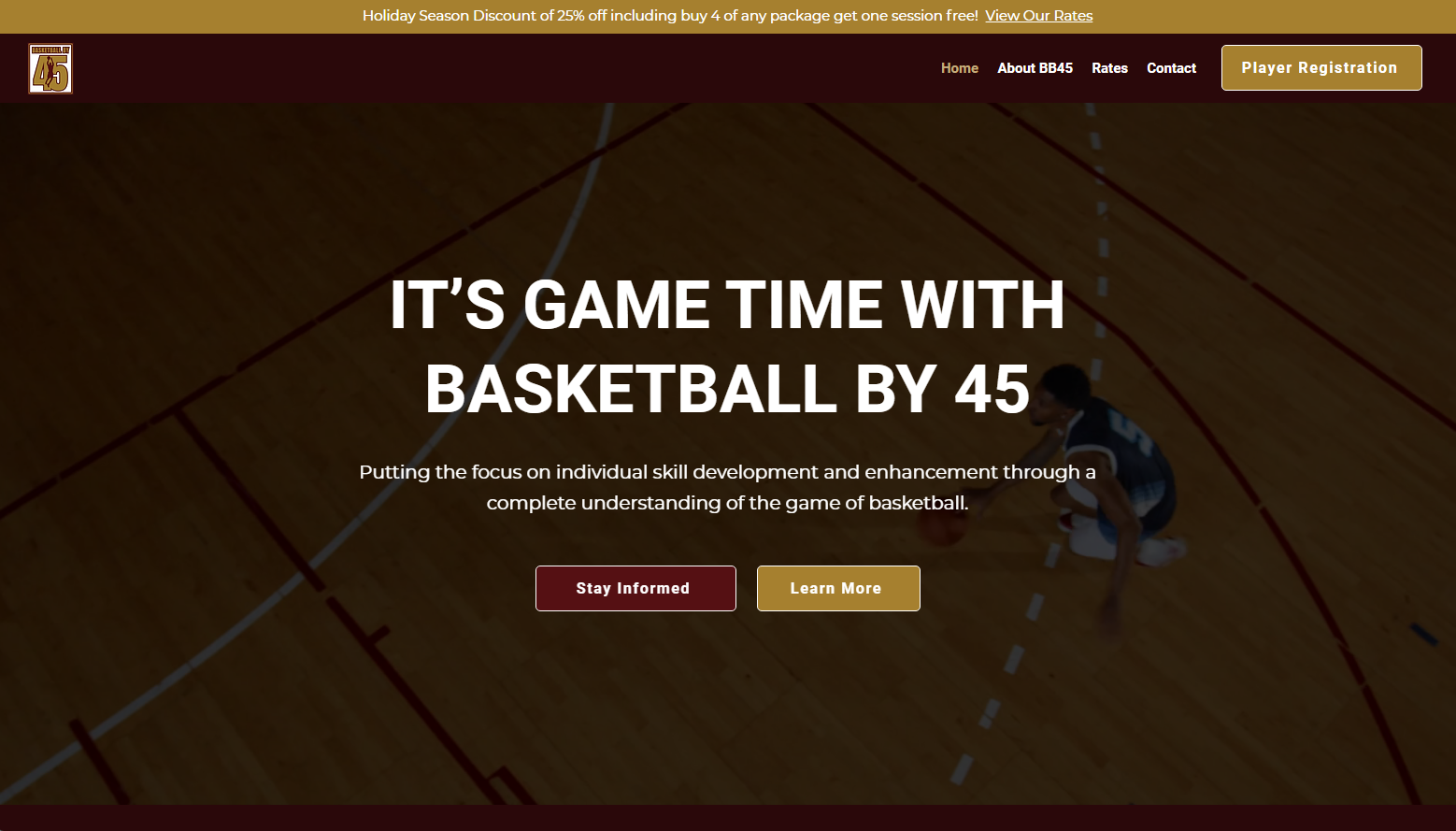 High Level Basketball Training | Basketball By 45 | Foxborough