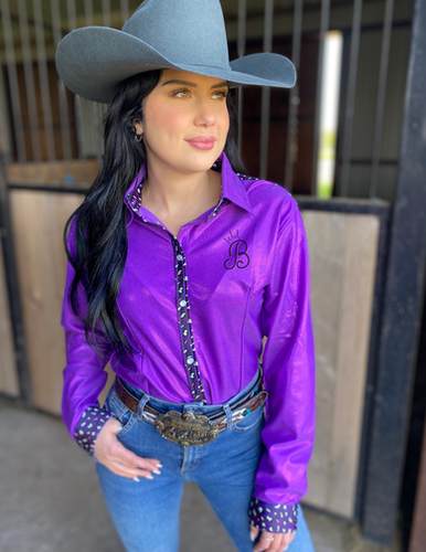 Purple Sparkle & Leopard | Betty Brand