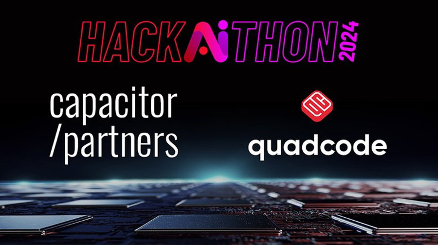Quadcode joins forces with Capacitor Partners for the largest Hackathon in Cyprus