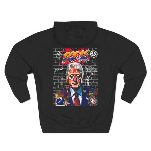 DOE 36 - Three-Panel Fleece Hoodie | Red Pill Threads