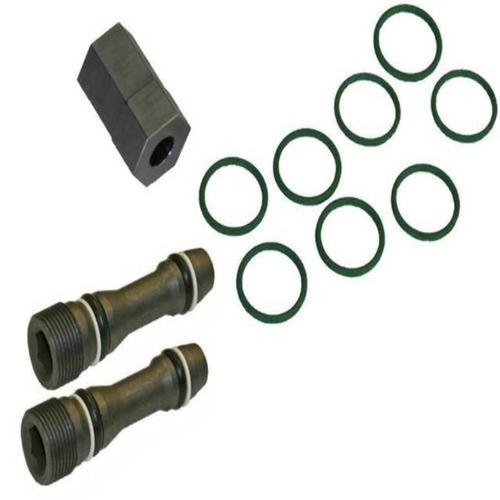 Ford 6.0L Oil Rail Repair Kit, Tool,O-rings + Plugs, High Pressure Oil ...