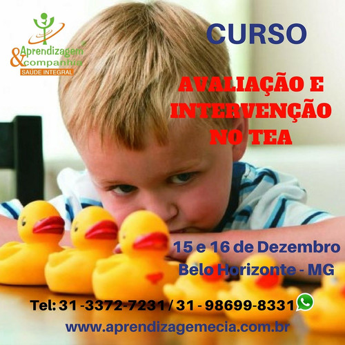 Curso Avaliação e Intervenção no TEA | aprendizageme