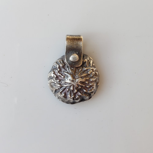 Pure Silver Pendant with Cypress Tree Nut Design | SophisticatedDesigns