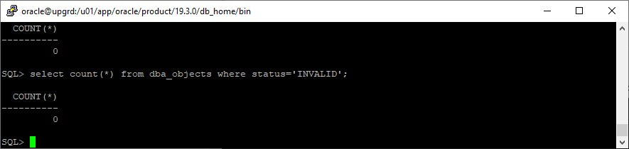 Oracle 12c to 19c Database Upgrade