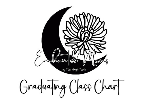 Graduating Class Year Chart | TJs Magic Touch