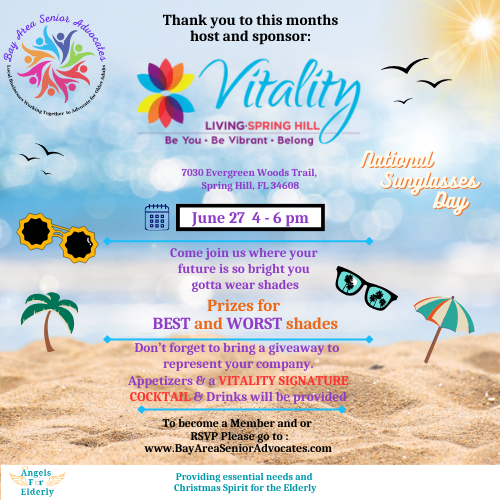 Bay Area Senior Advocates Monthly Networking Mixer At Vitality Living ...